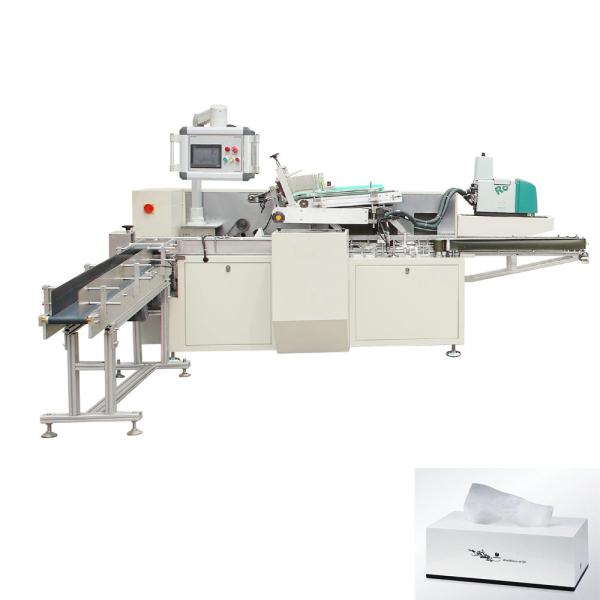 Quality Top 11KW 380V Carton Box Facial Tissue Paper Packing Machine For Business for sale