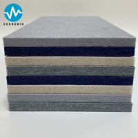 Quality Sound Absorbing Pet Acoustic Felt Wall Panels Polyester Fiber Acoustic Panel for sale