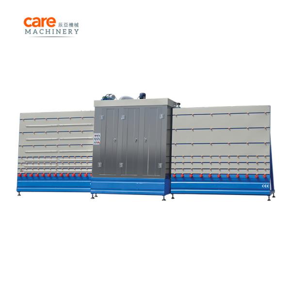 Quality Fully Automatic Glass Cleaning Machine , Industrial Glass Washer 10KW Total for sale