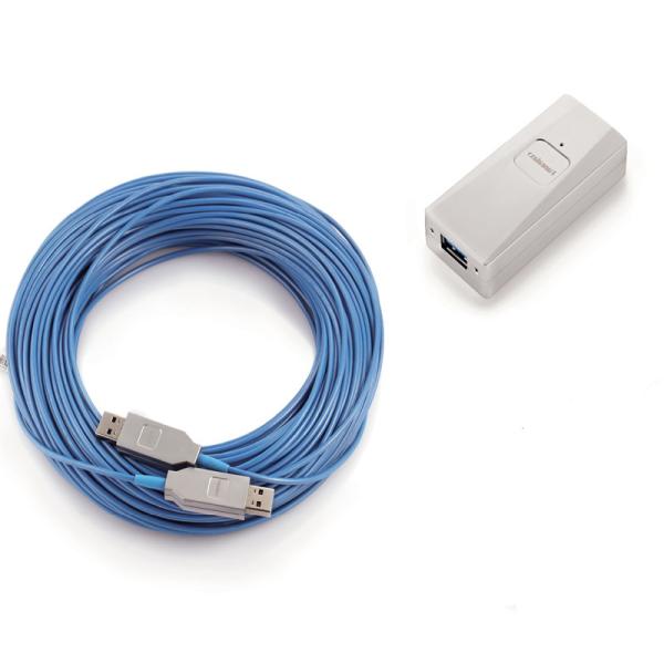 Quality 5Gbps USB Active Optical Cable for 100m Long Distance AV Signal Transmitted for sale