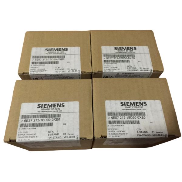 Quality CPU SIEMENS 1212C PLC CPU AC/DC Relay 6ES7212-1BD30-0XB0 for sale