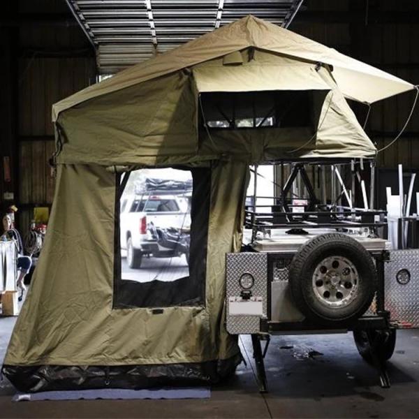Quality 4 Season Inflatable Soft Triangle Car Camping Tent for sale