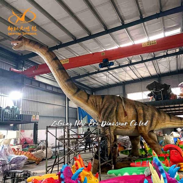Quality Lifelike Real Animatronic Dinosaur Model Long Neck Brachiosaurus Dinosaur for for sale