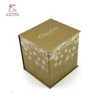Quality Foldable Christmas 1250gsm Square Cardboard Gift Boxes For Chocolate for sale