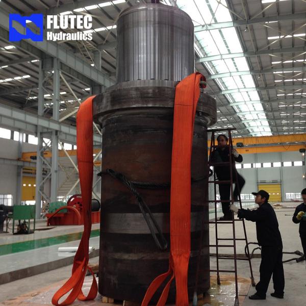 Quality Large Plunger Large Bore Hydraulic Cylinder For 2000 Ton Press Machine for sale