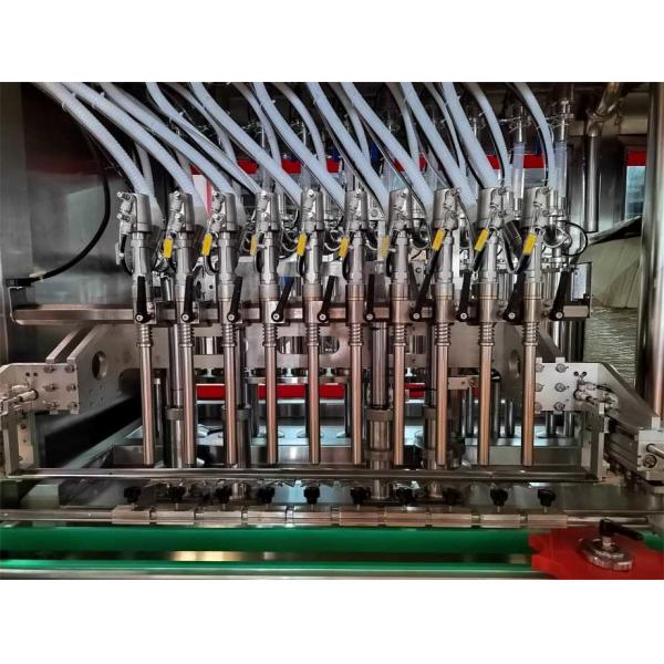 Quality Automatic Detergent Filling Machine 50-1000ml PLC Controlled for sale
