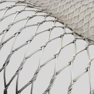Quality Interwoven Stainless Steel Rope Mesh for sale