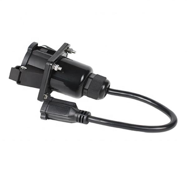 Quality high performance 200A CCS 2 inlet DC fast ev charging socket with 1 meter cable for sale
