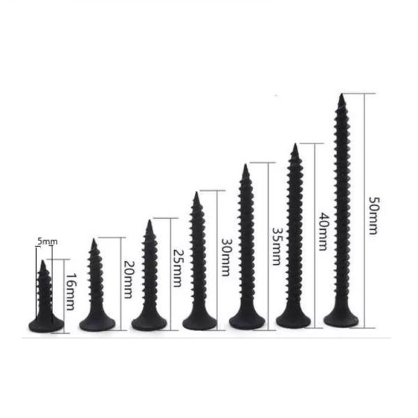 Quality Custom Small Wooden Drywall Screws Metric Black DRY Wall Screw for sale