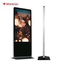 Quality Floor Standing Interactive Flat Panel Display 43 Inch Big Touch Screen for sale