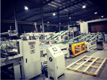 90 Degree Rotating Automatic UV Coating Machine - Front View