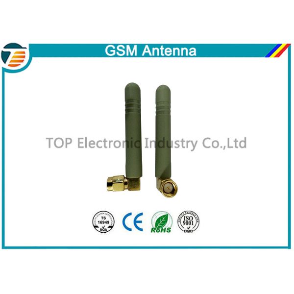 Quality Quad Band GSM GPRS Rubber Duck Antenna / Rod Portable Wifi Antenna for sale