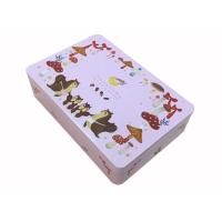 Quality Promotional Metal Empty Gift Tin Food Grade With Beautiful And Colorful for sale