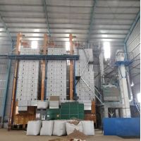 Quality 3 Sets 30 Ton Per Batch Grain Dryer Machine With  Biomass Furnace for sale