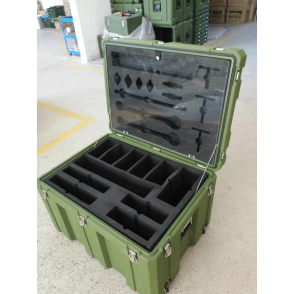 Quality Rotomolded IP65 Military Box Hard Plastic Customized Tool Case For Protection for sale