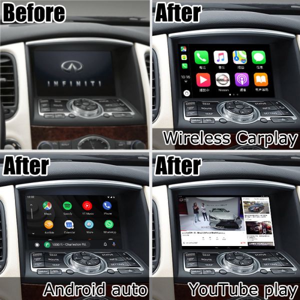 Quality Infiniti QX50 / EX EX35 EX37 Car android 13 System interface box With carplay for sale