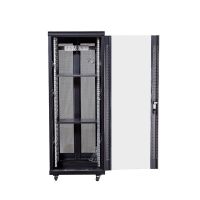 Quality Modern 18U 800mm Width Server Racks Cabinet with Toughened Glass Door or Mesh for sale