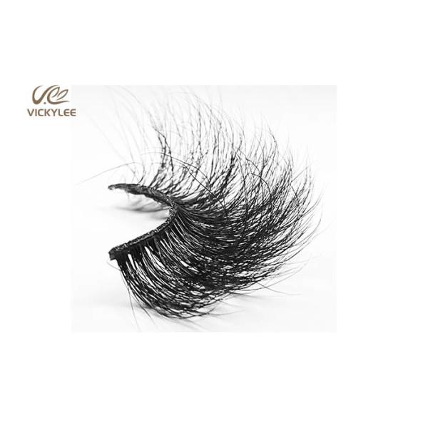 Quality Handmade Craft Long Wispy 25MM 7D Volume Lashes for sale