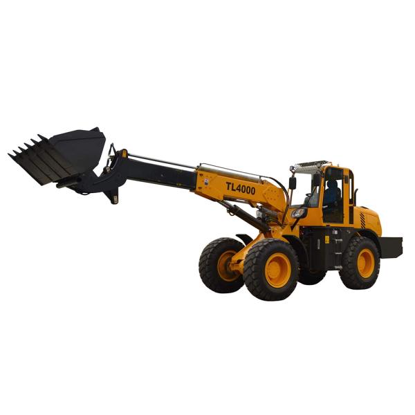 Quality Articulated Telescopic Wheel Loader TL4000 4 Tons Full Hydraulic for sale