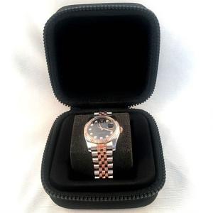 Quality Durable 3D EVA Pocket Watch Display Case Storage Box Debossing Logo for sale