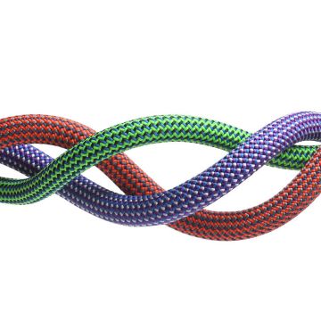 Quality Colorful Dynamic Rock Climbing Rope for Intense and Dynamic Climbing Experiences for sale