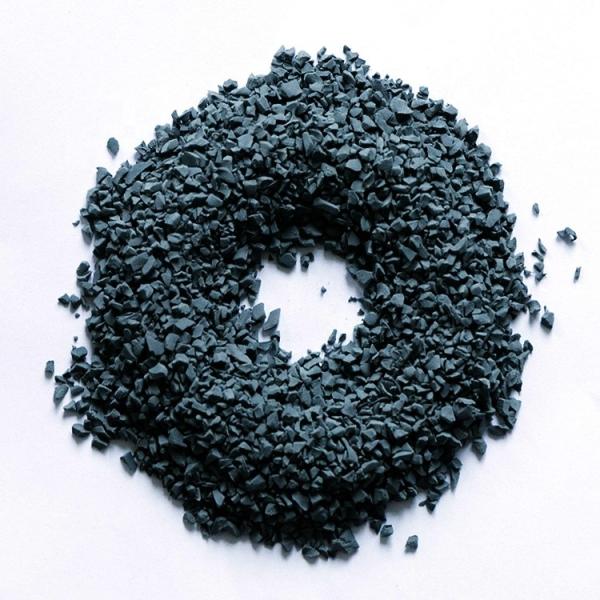 Quality Customized Recycled Rubber Mulch Multi Size Tyre Crumb Anti Slip For Playground for sale