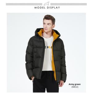 Quality Casual Style Simple Man Winter Coat Mens Winter Jackets With Stand Collar for sale