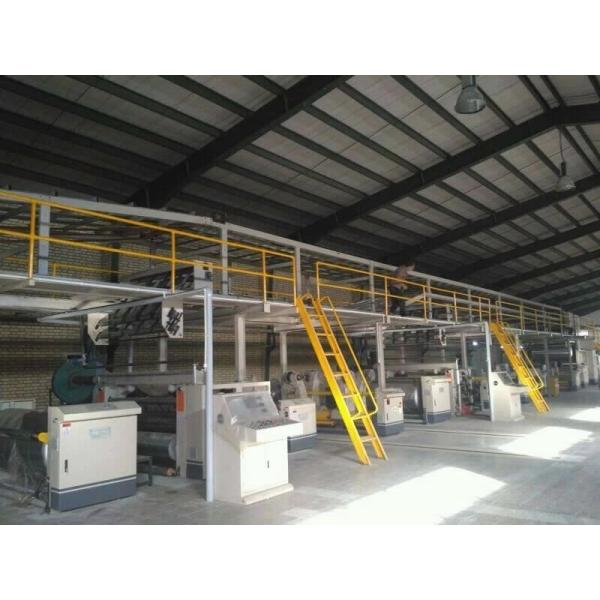Quality Intelligent Automatic Corrugated Box Making Machine , Cardboard Production Line for sale