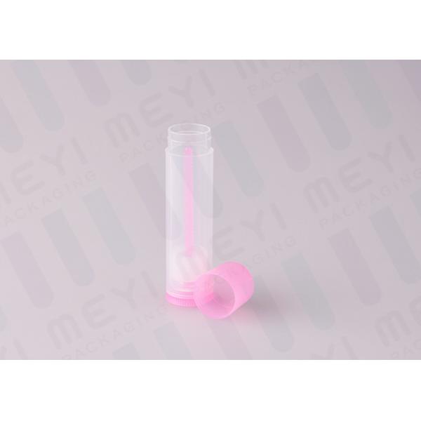 Quality 5g Round Cute Colorful Clear Lip Balm Containers With Custom Logo Printing for sale