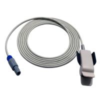 Quality 6 Pin Mindray Spo2 Sensor , Spo2 Probe Sensor Suit For PM9000 / 8000 Cables 3m/10ft TPU for sale