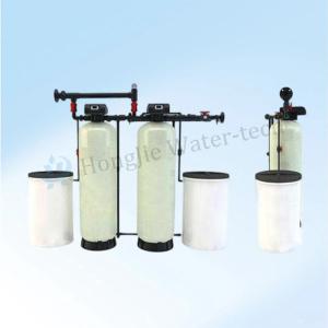 Quality Automatic PLC Control Water Softener System With FRP Resin Tank Ion Exchange for sale