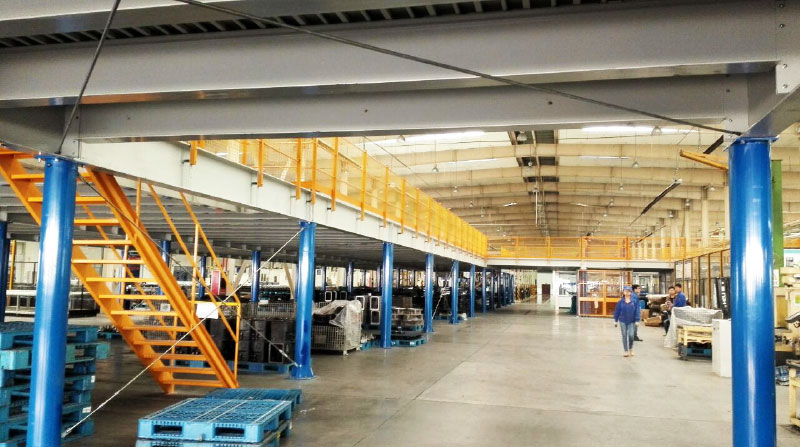 Steel Structure Garret Mezzanine Building 