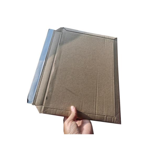Quality Recycled A4 Size Eco Friendly Rigid Mailers Corrugated Cardboard Envelope Box for sale