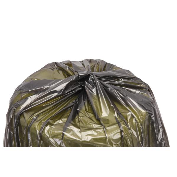 Quality Large Portable HDPE Plastic Bin Liner Trash Bags Made from Recycled Materials for sale