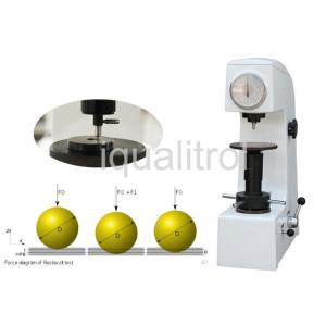 Quality Vertical Height 170mm Basic Manual Rockwell Hardness Testing Machine with for sale