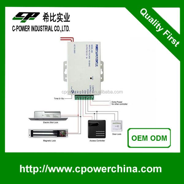 Quality Electric Lock Power Supply Wide Voltage 12V 3A UPS for Security / Monitoring / for sale