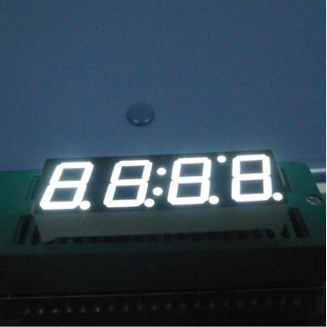 Quality Ultra Red 0.39" Led Clock Display Common Anode 4 Digit 7 Segment For Instrument for sale