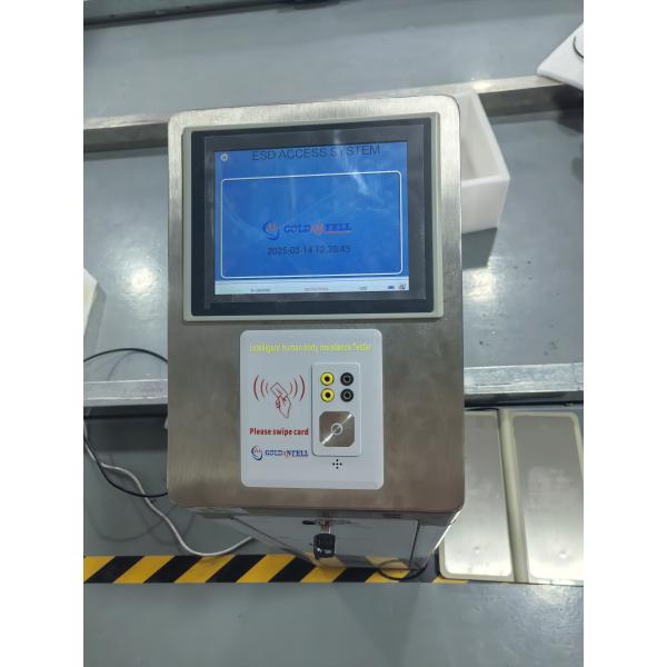 Quality 8 Inch Screen Esd Tester With Wrist Strap Footwear Anti-static Tester For Lab for sale