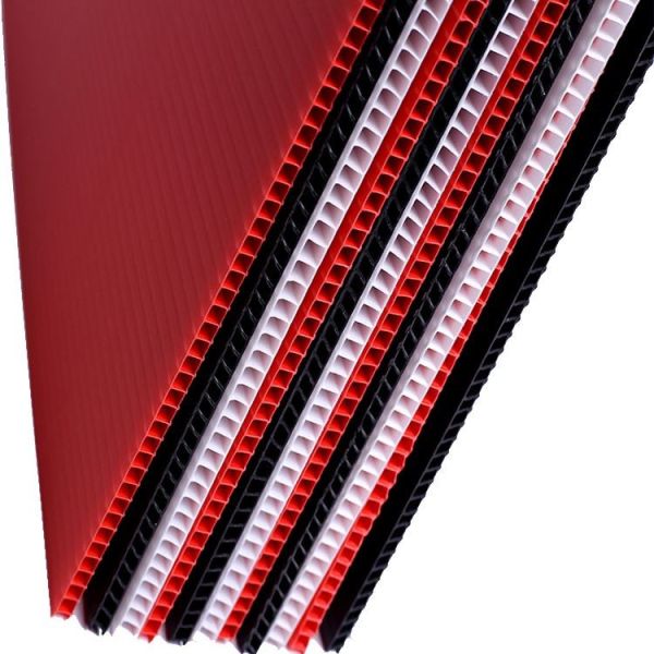 Quality Good Toughness Hollow Core Plastic Sheets 610x920x3mm for sale