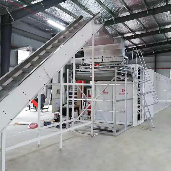 Quality 3000kg 4Layer Stainless Steel Belt Dryer For Bergamot Food for sale