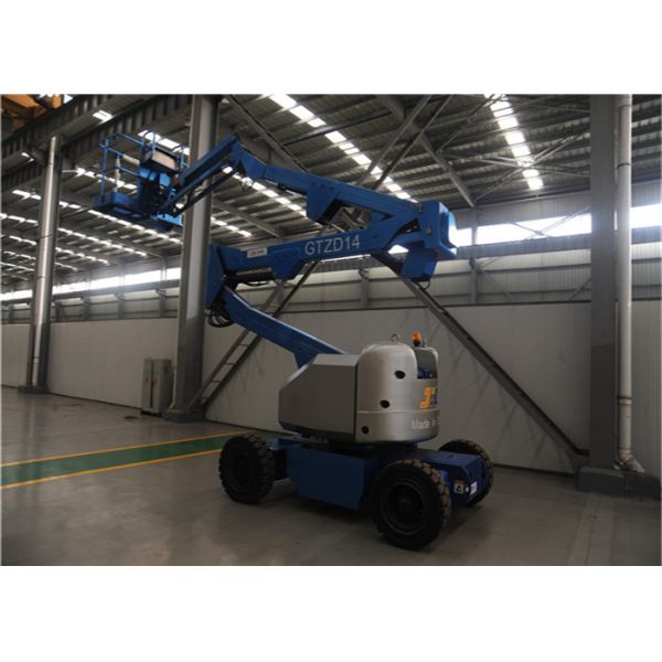 Quality Low Power Consumption Electric Articulating Boom Lift 14M 230KG Long Battery Life for sale