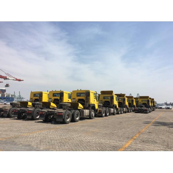 Quality 30 Ton 10 Tyres Used Tractor Trucks , 6x4 Second Hand Tractor Unit for sale