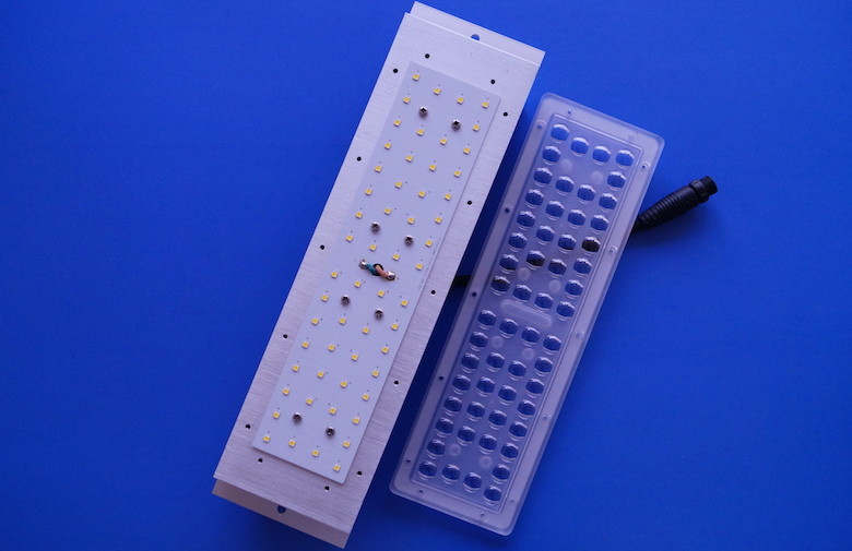 Quality 90X120 Degree SMD LED Street Light Module 50W Street Lights Heat Sink 160lm Per for sale
