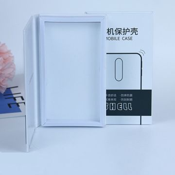 Quality Glossy Lamination Paperboard Mobile Case Packaging Box For Phone Cover for sale