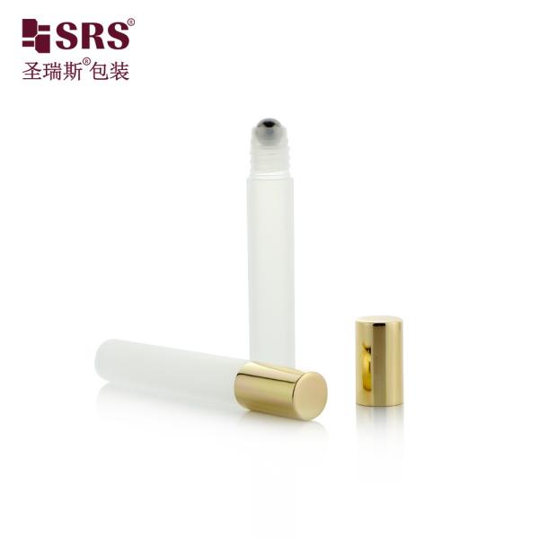 Quality 8ml Cosmetic Packaging Injection Color Eye Gel Empty Roll On Bottle With Logo for sale
