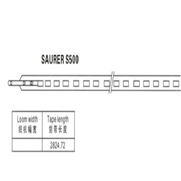 Quality Tapes Saurer S500 Weaving Machine Parts 844912 for sale