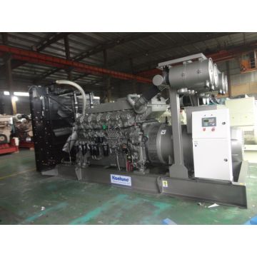 Quality Open Type MITSUBISHI Diesel Generator Set , 16 Cyliner MITSUBISH Portable for sale