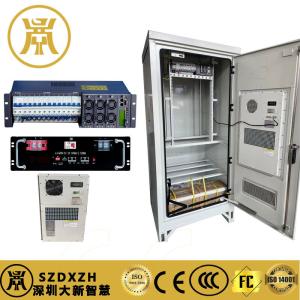 Quality 40U Outdoor 19 Rack Cabinet Weatherproof Outdoor Enclosure IP55 With Cooling And for sale