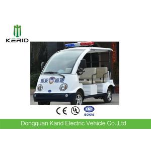 Quality Battery Operated 4 Wheel Utility Cart With 4 Seats / Electric Sightseeing for sale