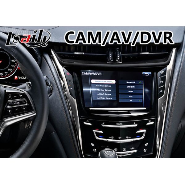 Quality Lsait Android Multimedia Video Interface for Cadillac CTS / Escalade Carplay for sale